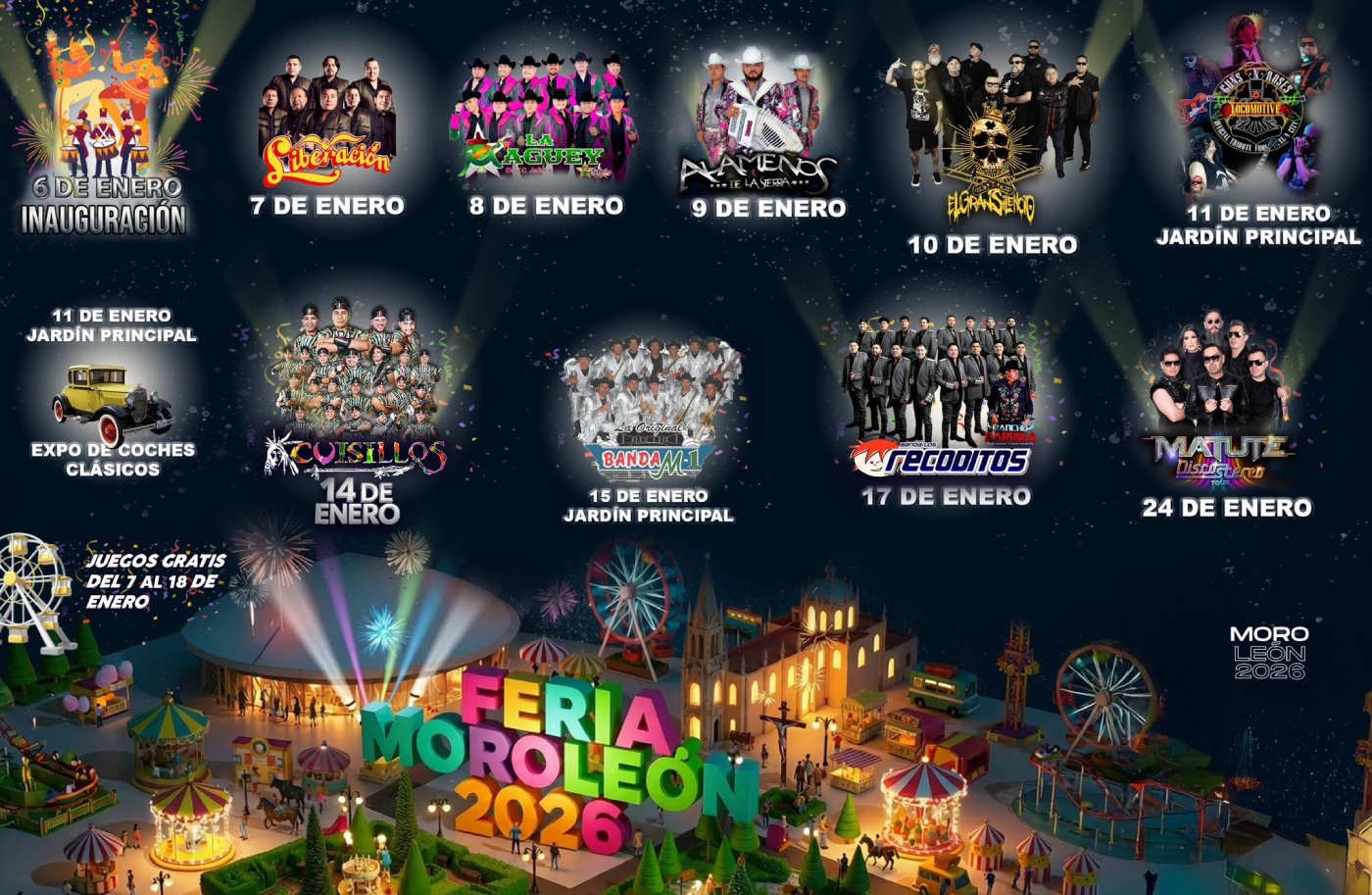 Feria Moroleón 2026: tradición, cultura y diversión en el corazón de ...