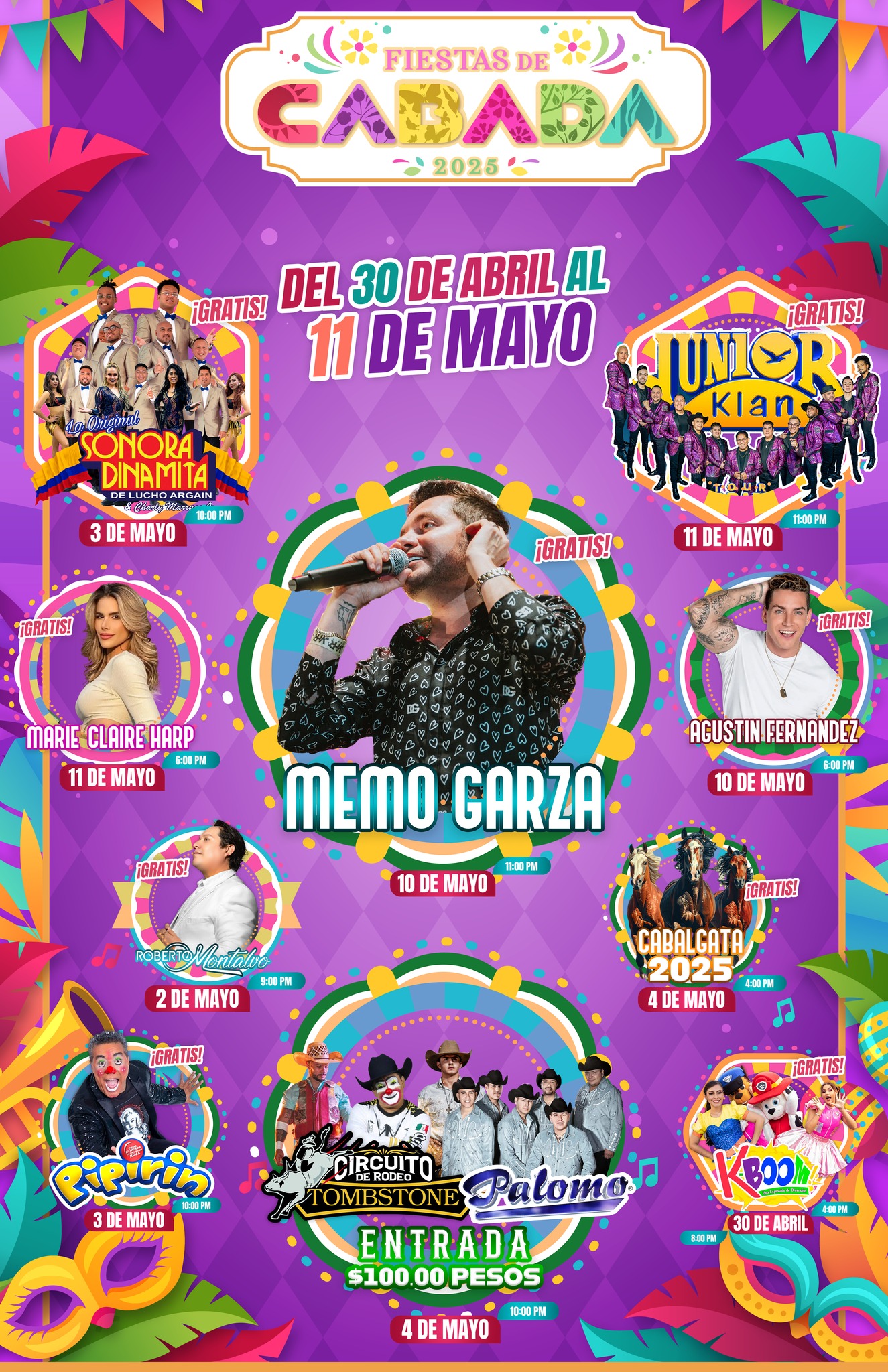 Fiestas de Cabada 2025 - Dónde Hay Feria